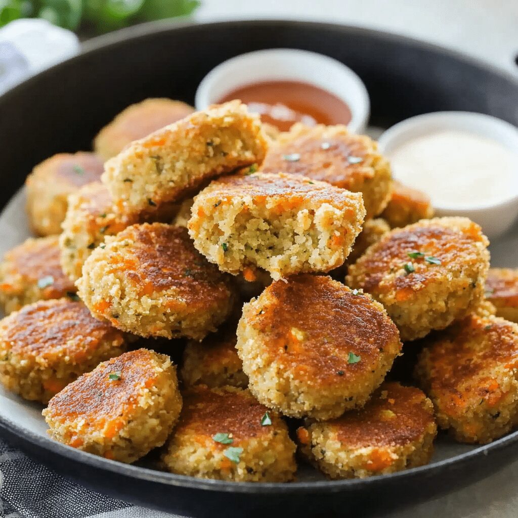 Chickpea Vegetable Nuggets - all moms recipes