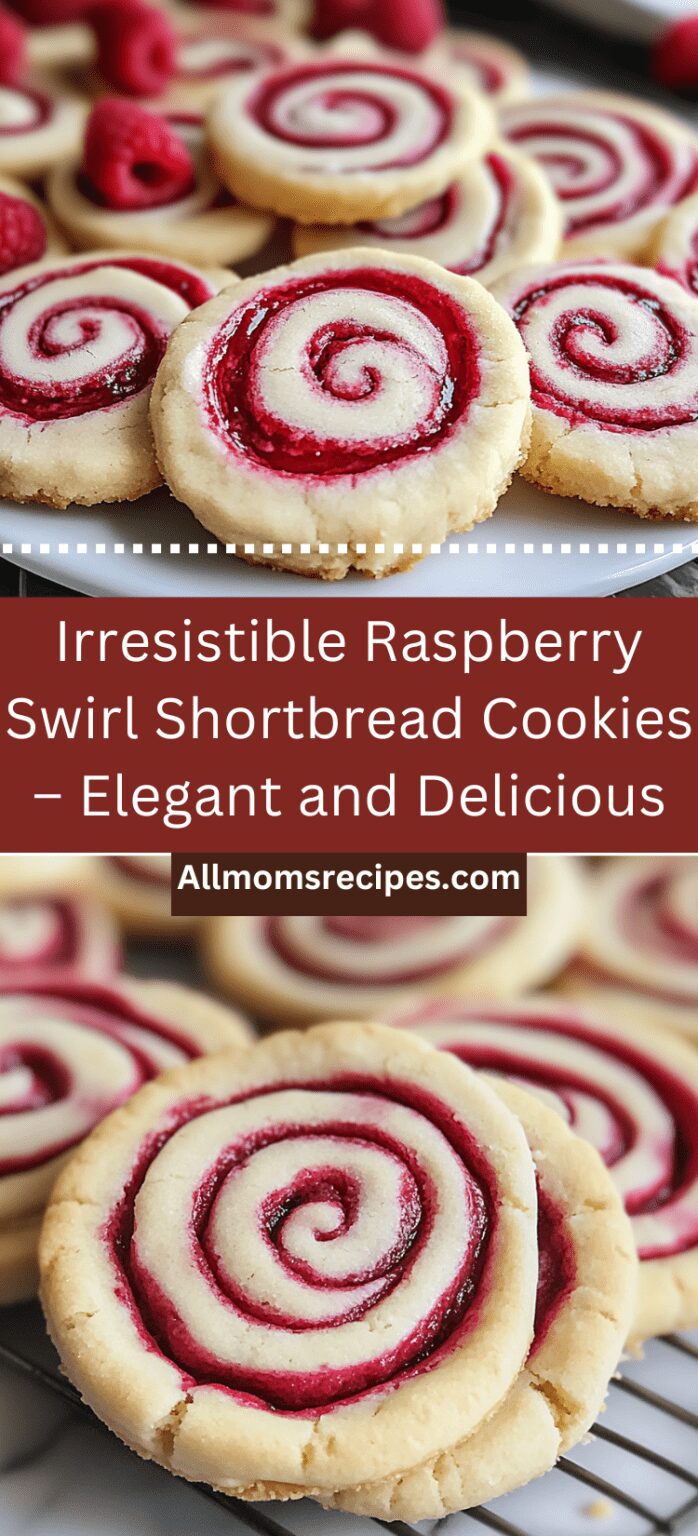 Irresistible Raspberry Swirl Shortbread Cookies – Elegant and Delicious ...
