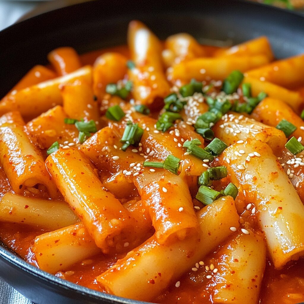 Easy Tteokbokki (Spicy Korean Rice Cakes) - all moms recipes