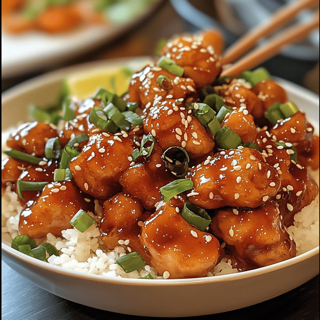 Honey Sesame Chicken (Sweet, Savory & Simple) - all moms recipes