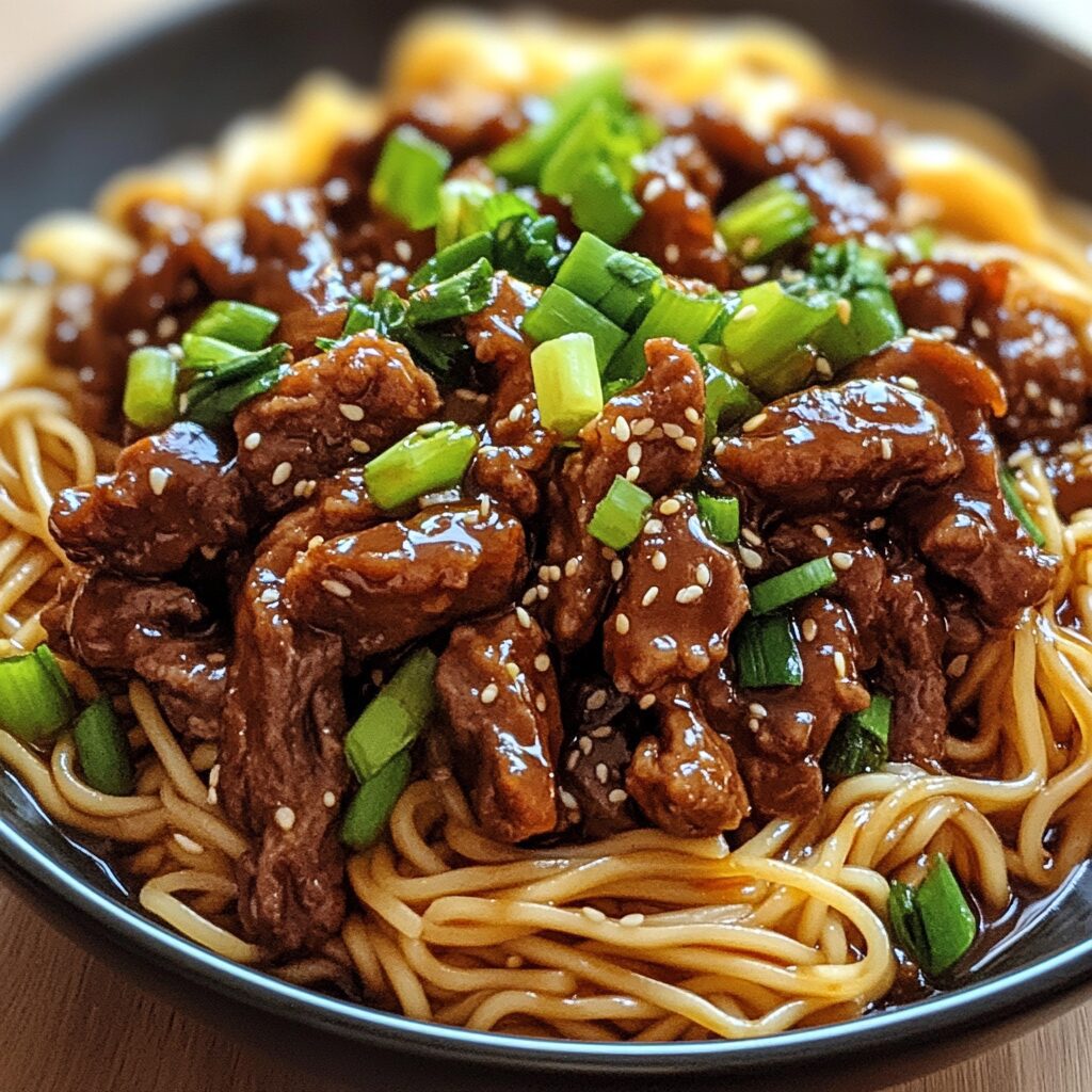 Sticky Beef Noodles - all moms recipes