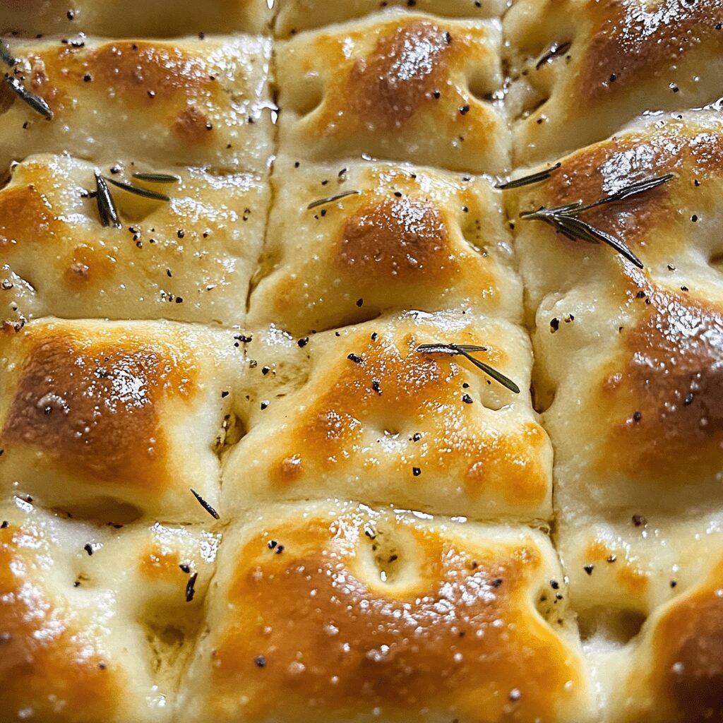 Easy Homemade Focaccia Bread - all moms recipes