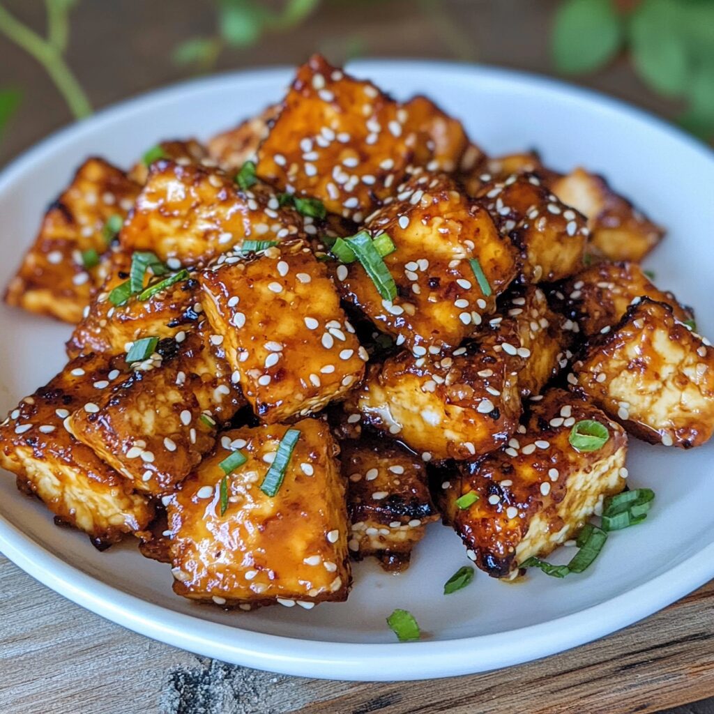 Crispy Sticky Tofu - all moms recipes