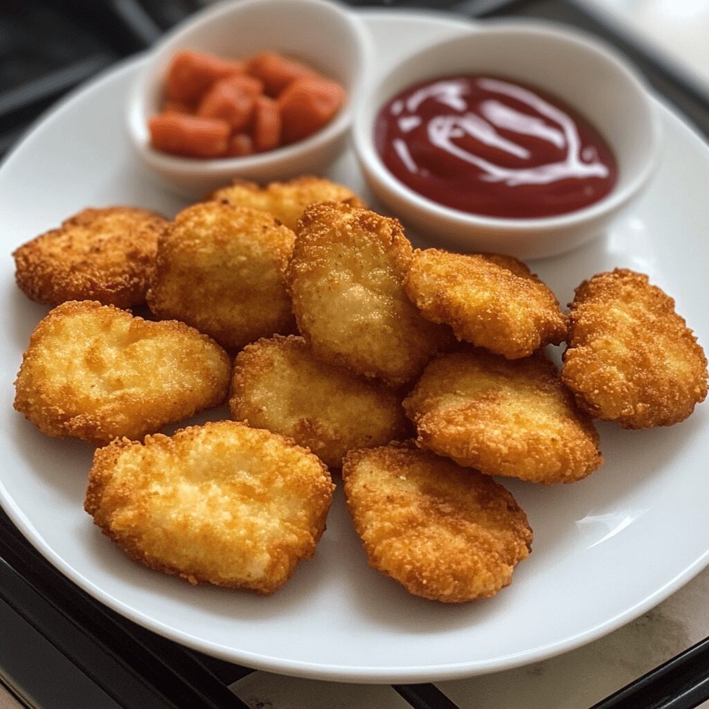 Crispy 3-Ingredient Chicken Nuggets - all moms recipes