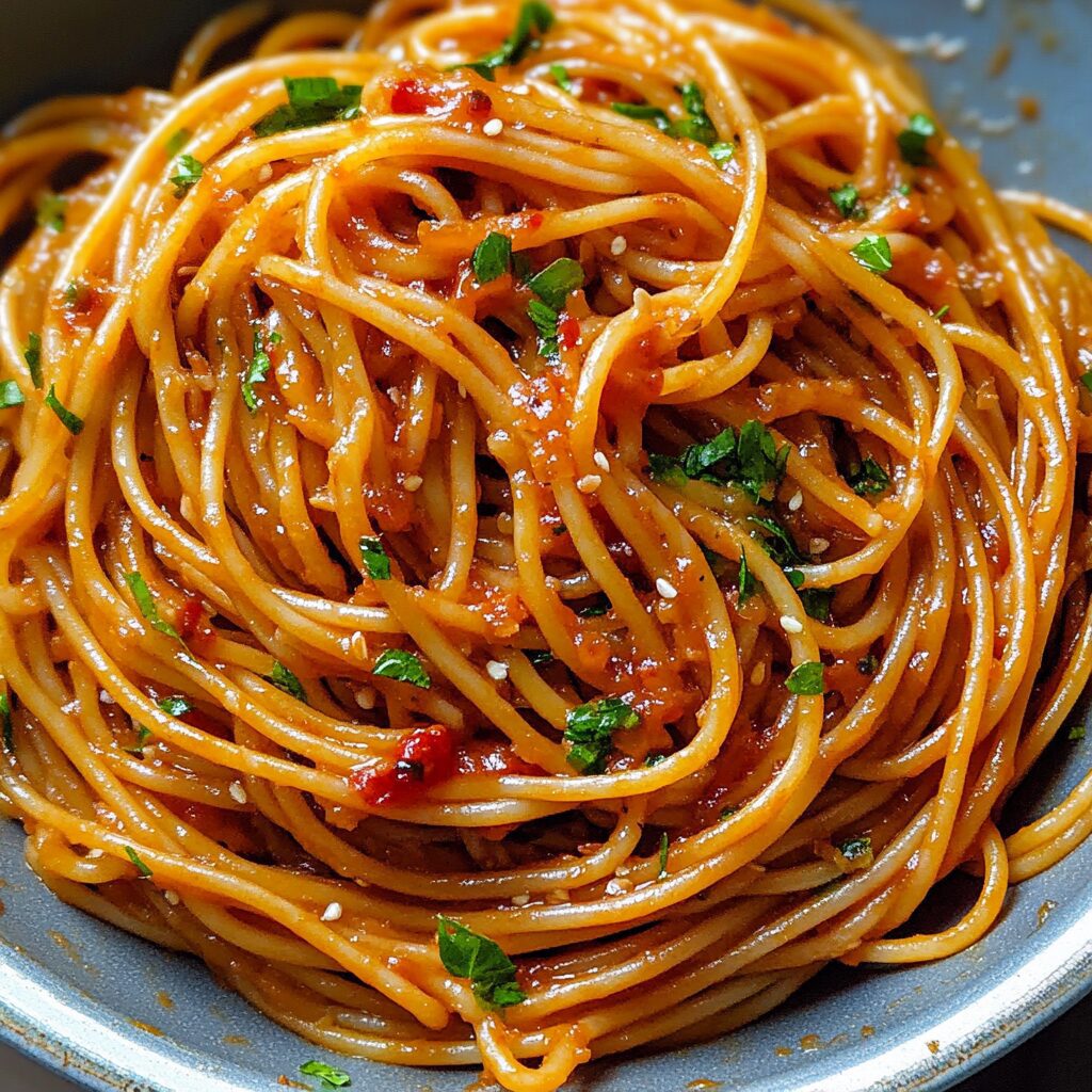 Spicy Spaghetti – A 15-Minute Flavor Explosion! - all moms recipes