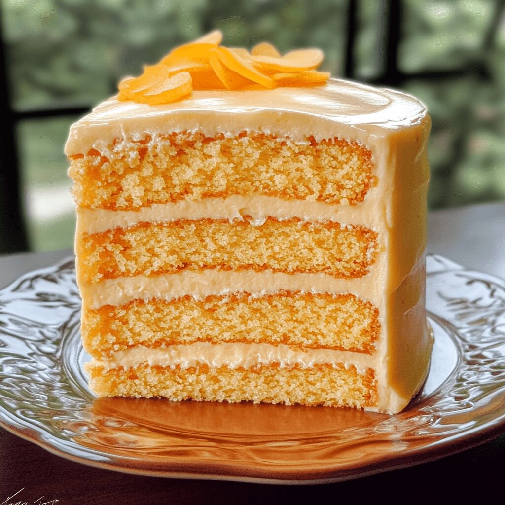 Orange Velvet Cake - all moms recipes