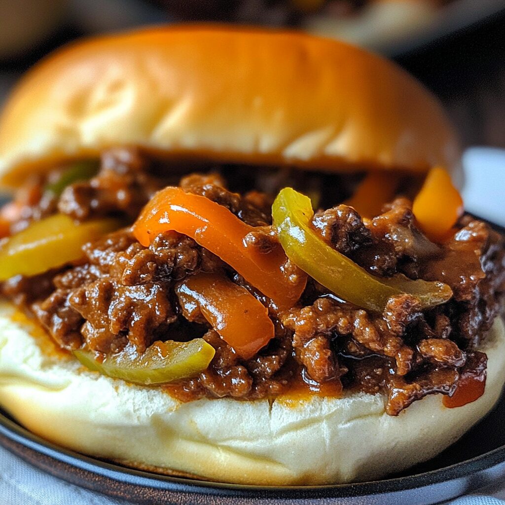 Philly Cheesesteak Sloppy Joes - all moms recipes
