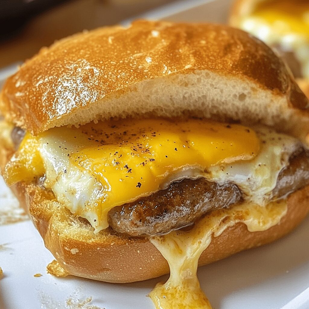 Sausage, Egg, and Cheese Breakfast - all moms recipes