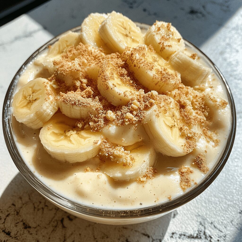 Cottage Cheese Banana Pudding - all moms recipes