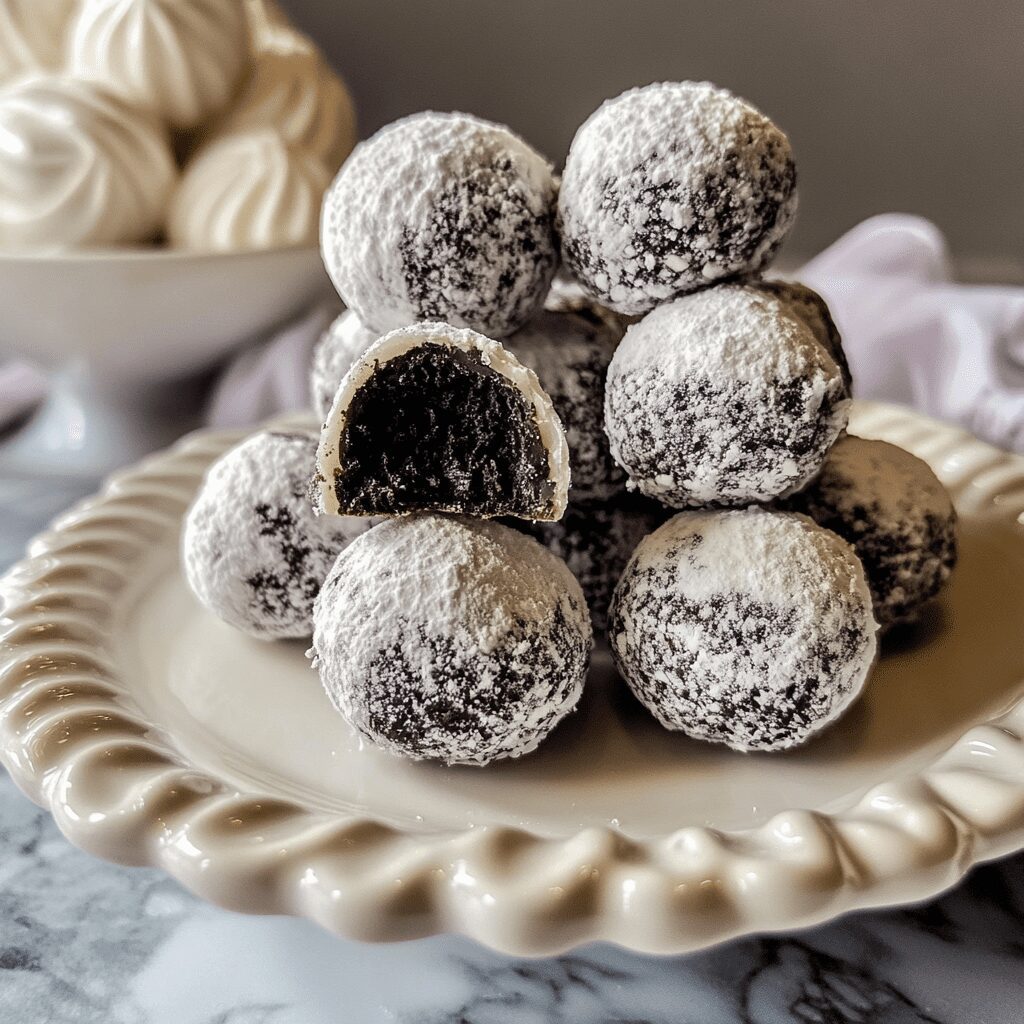 Snowball OREO Cookie Balls - all moms recipes