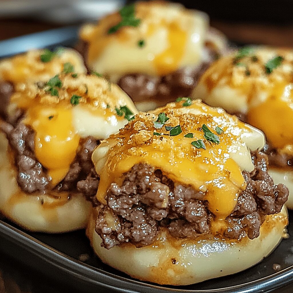Easy Cheesy Beef Filled Bites - all moms recipes