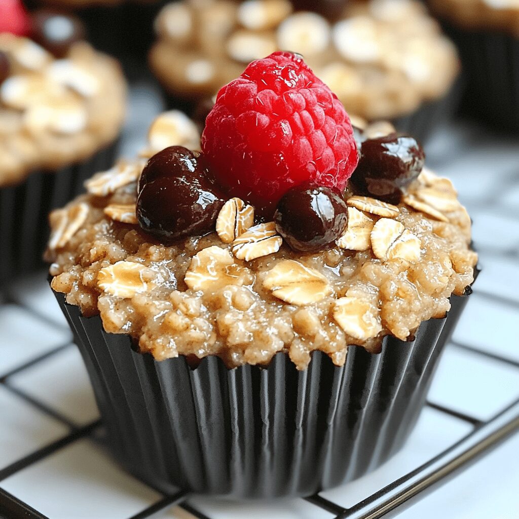 Breakfast Oatmeal Cupcakes To Go - all moms recipes
