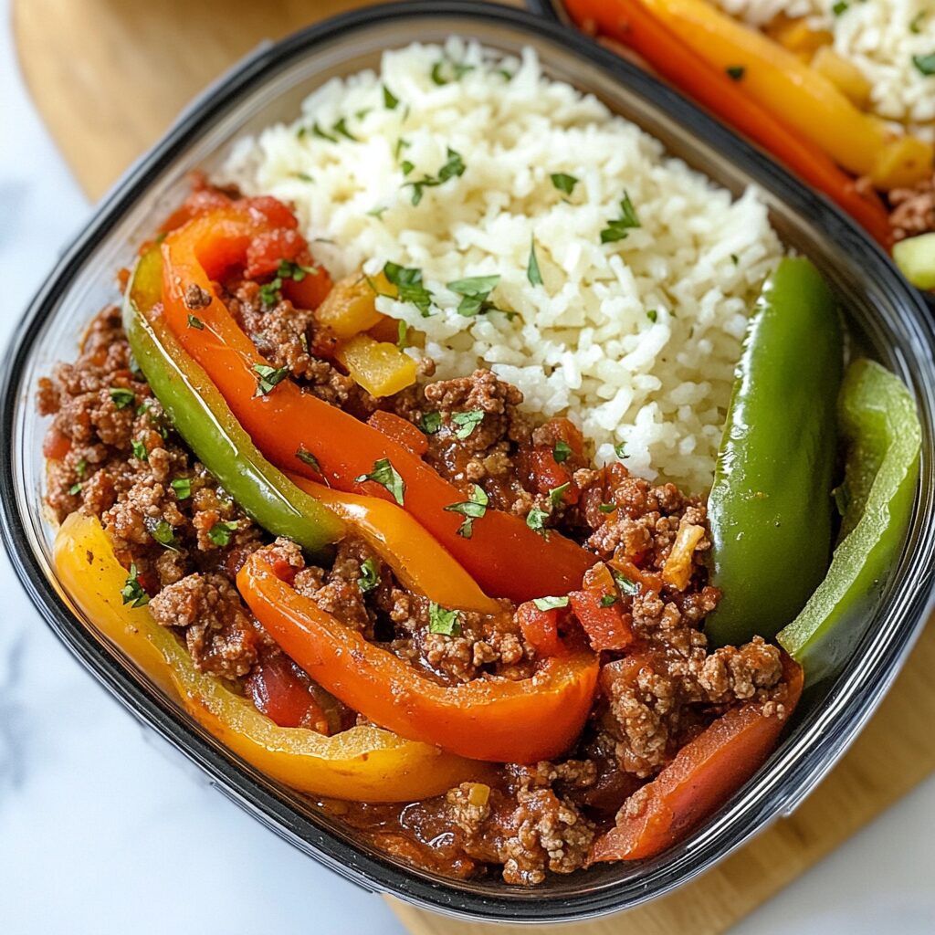 Meal Prep Unstuffed Pepper Bowls - all moms recipes