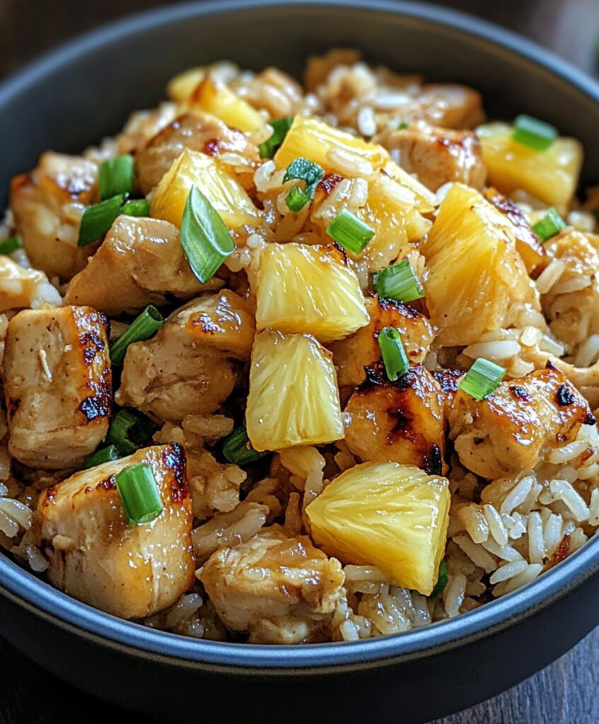 Pineapple Chicken and Rice - all moms recipes