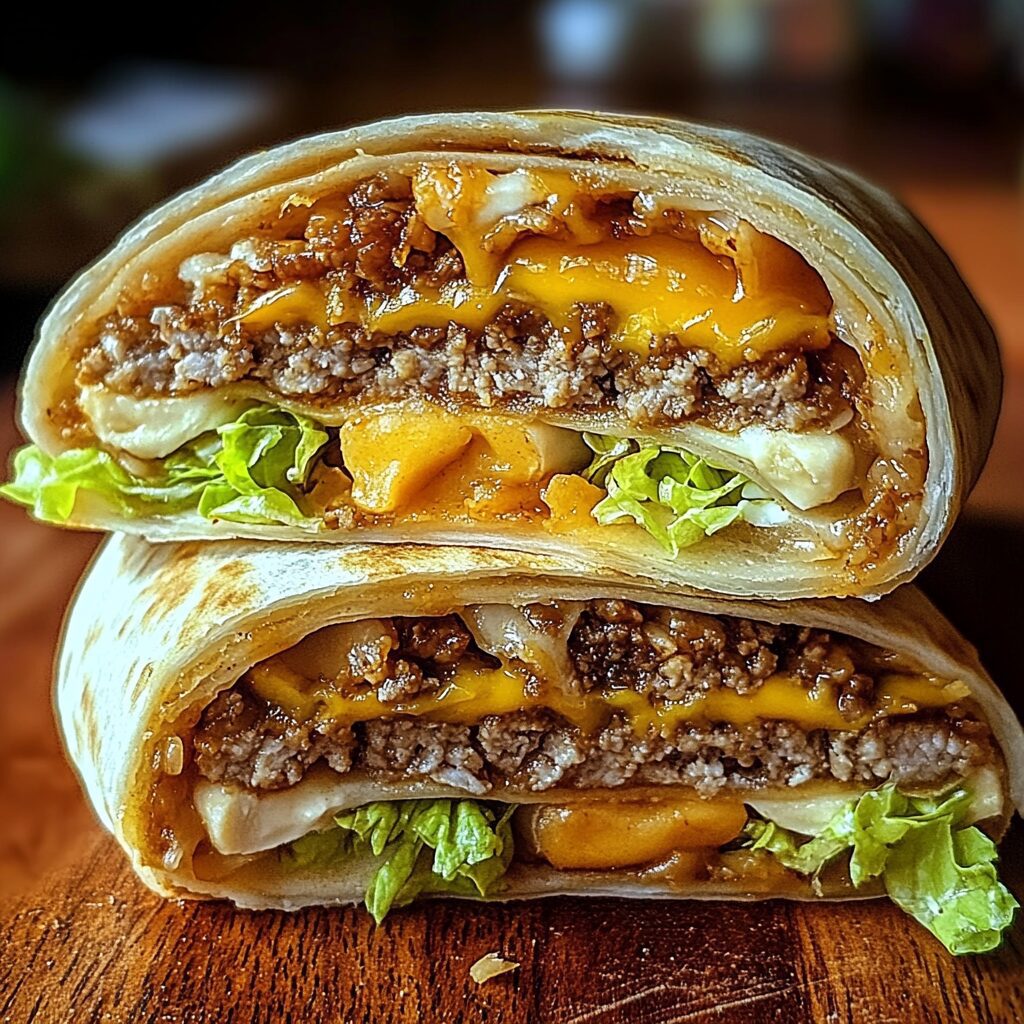 Homemade Big Mac Wraps - all moms recipes