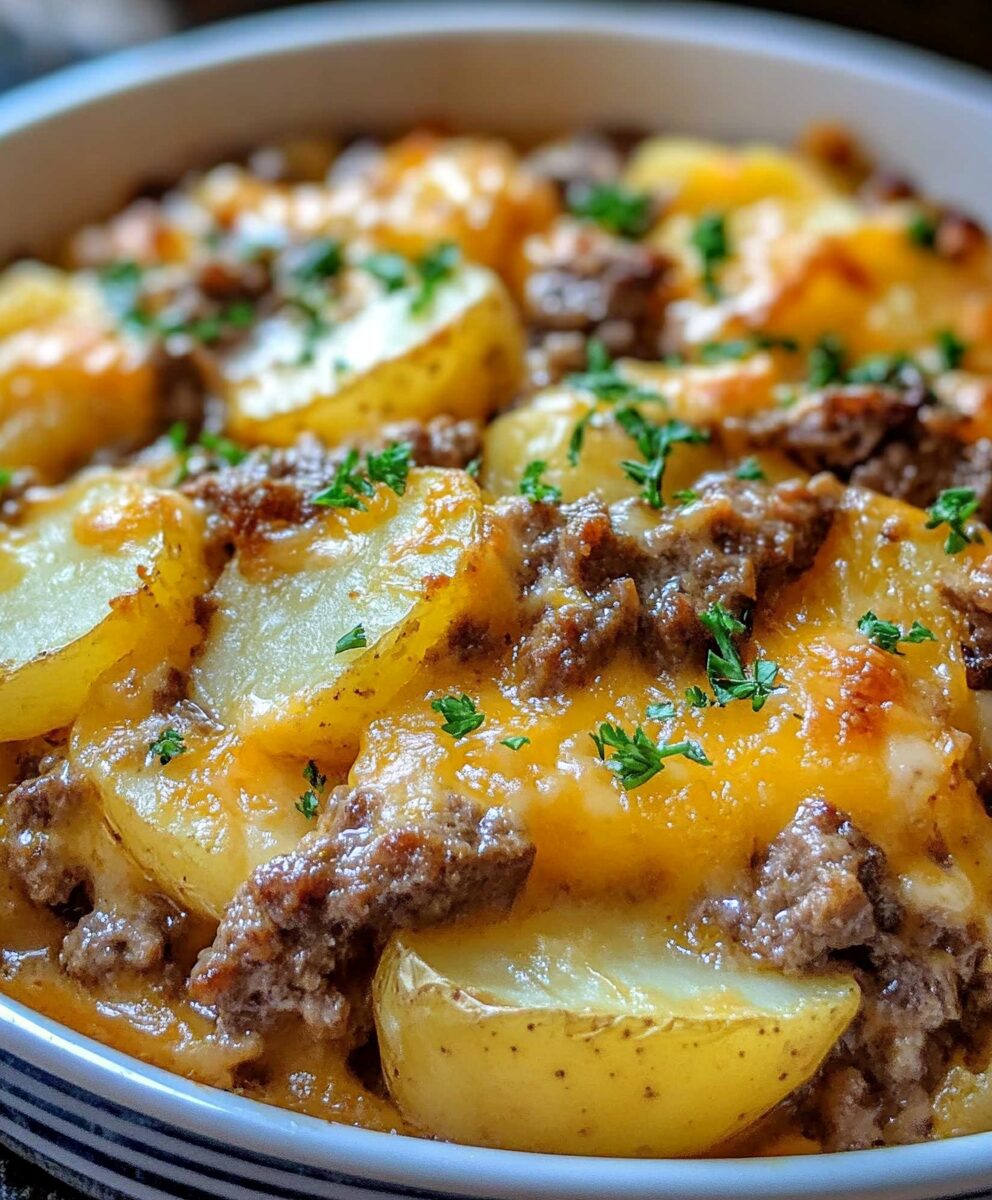 Slow Cooker Cowboy Potato Casserole - all moms recipes