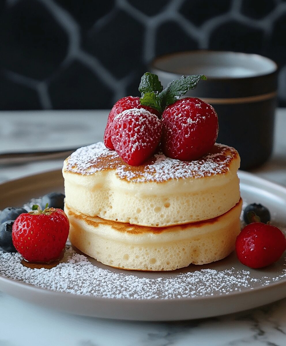 Fluffy Japanese Soufflé Pancakes - all moms recipes