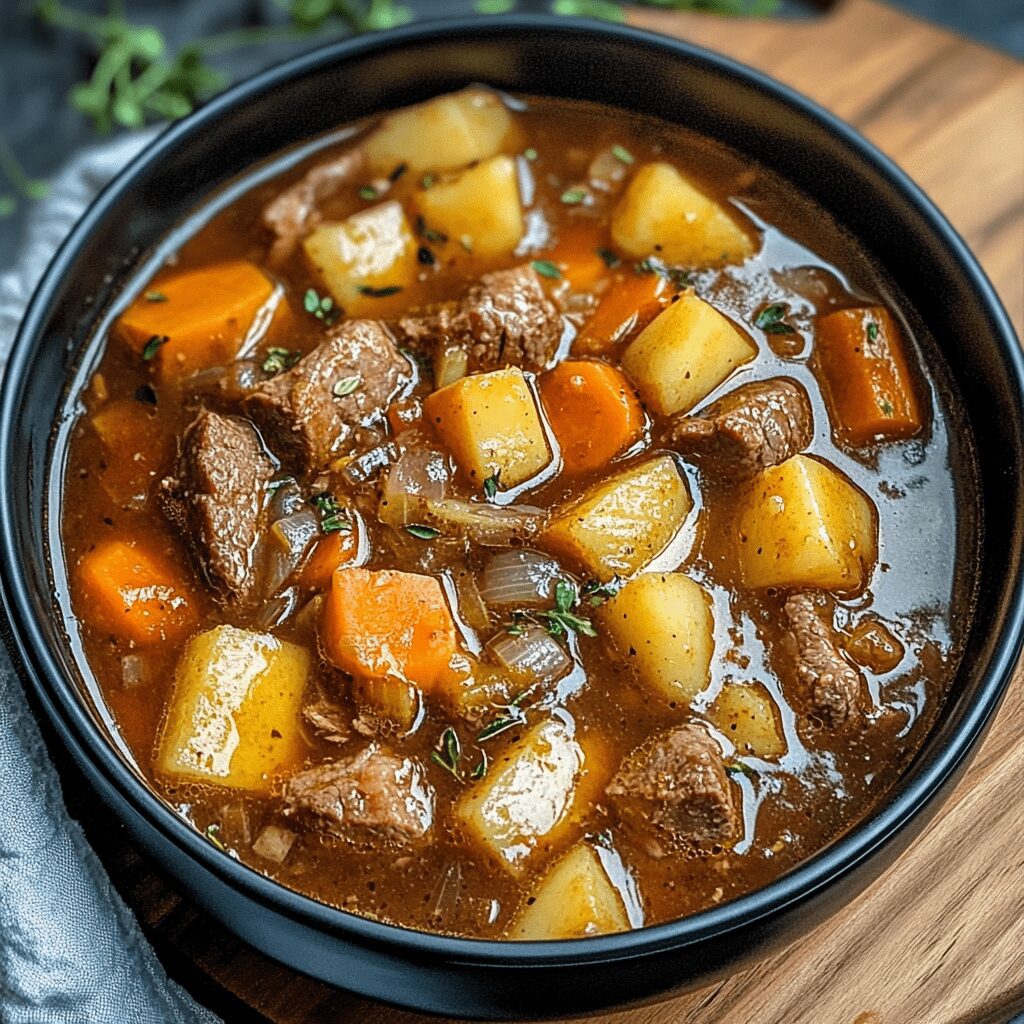 Easy Homemade Beef Stew - all moms recipes