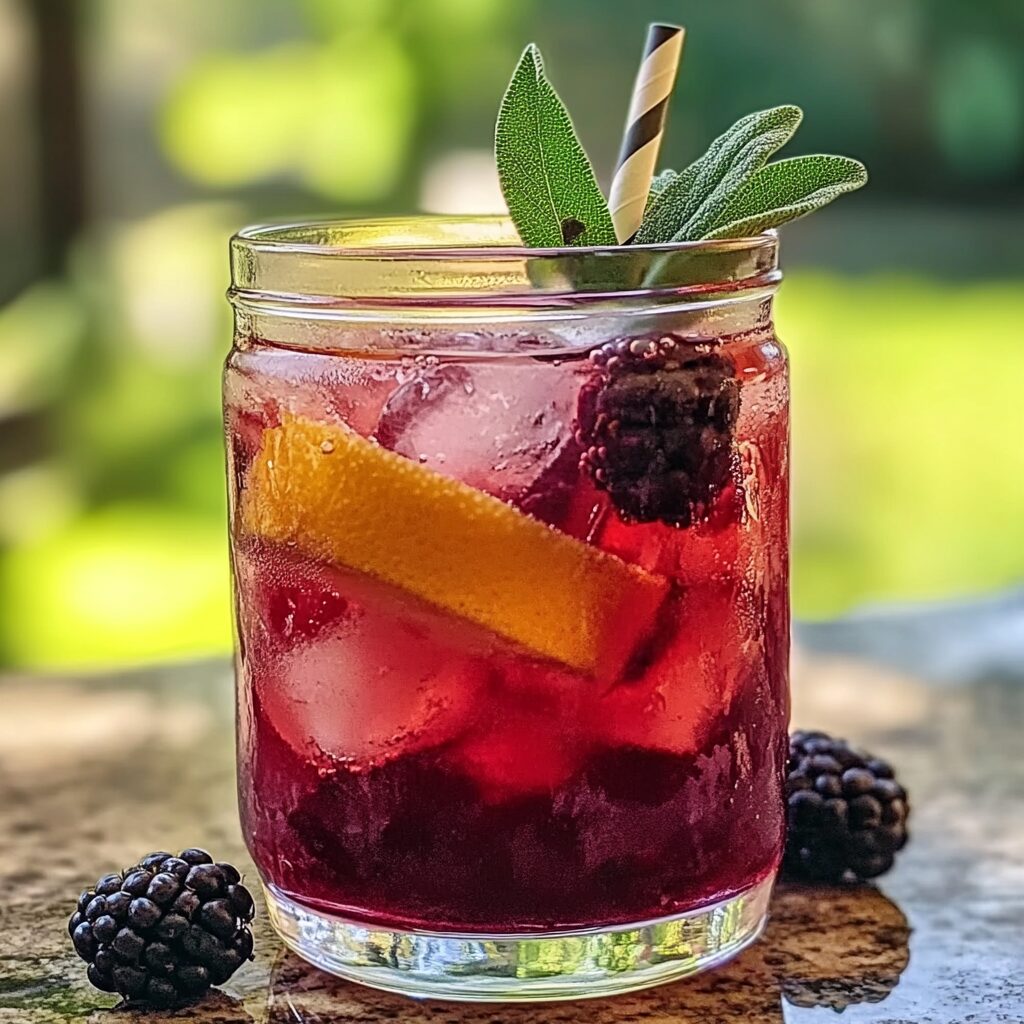 Blackberry Sage Iced Tea - all moms recipes