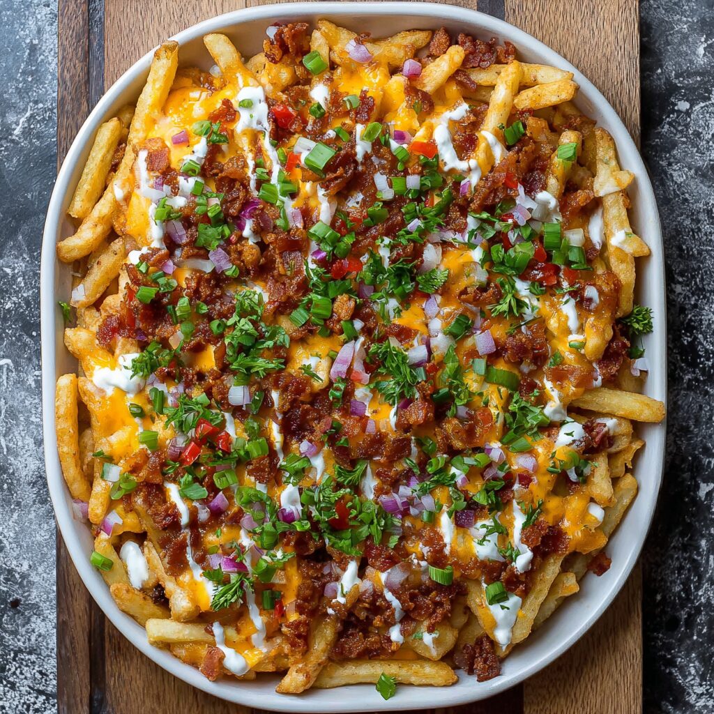 Loaded Fries - all moms recipes