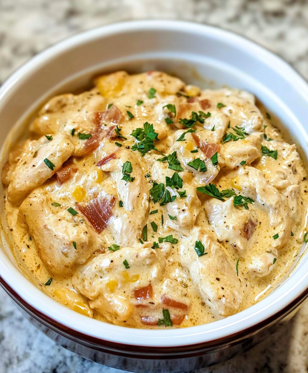 Creamy Ranch Chicken in the Crockpot - all moms recipes
