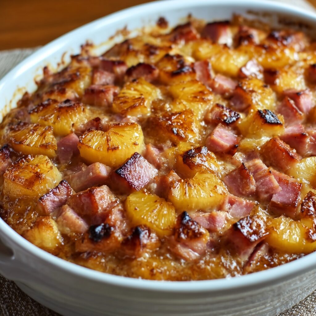 Brown Sugar Pineapple Ham Bake - all moms recipes