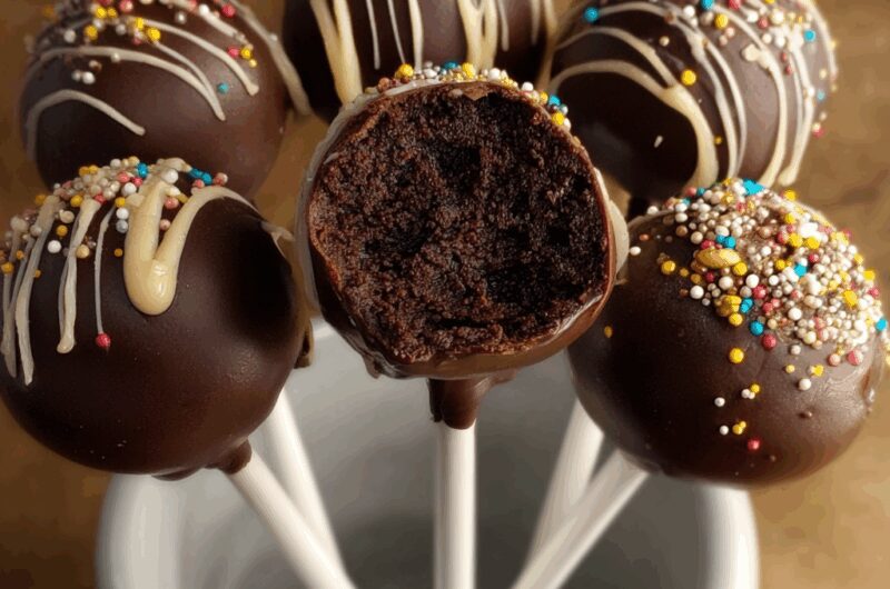Chocolate Cake Pops Recipe - all moms recipes