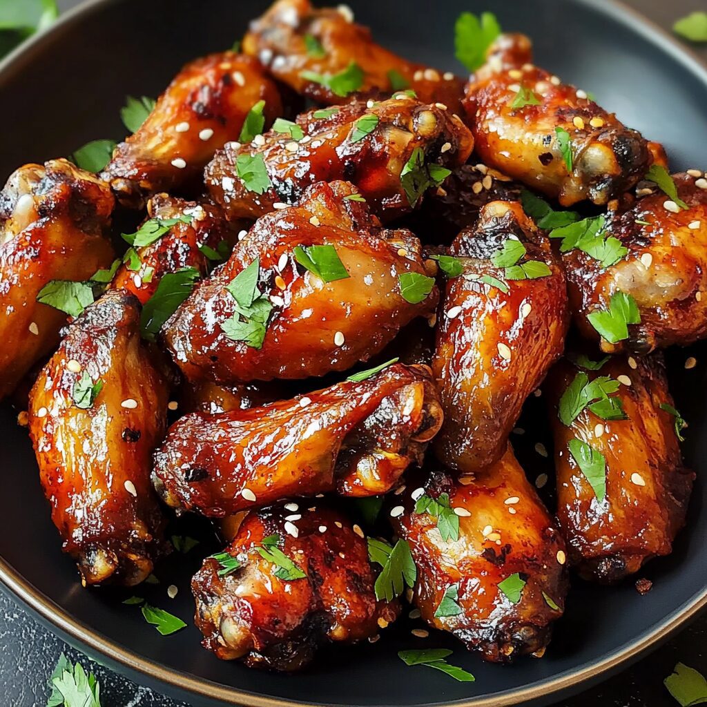 Sweet and Spicy Chicken Wings - all moms recipes