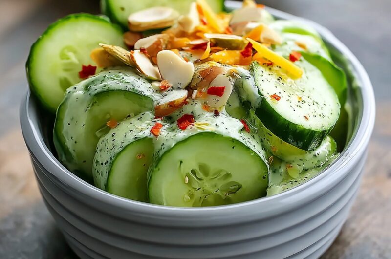 Cucumber Snack Bowl - all moms recipes