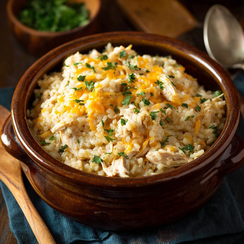 Crock Pot Chicken and Rice Recipe - all moms recipes