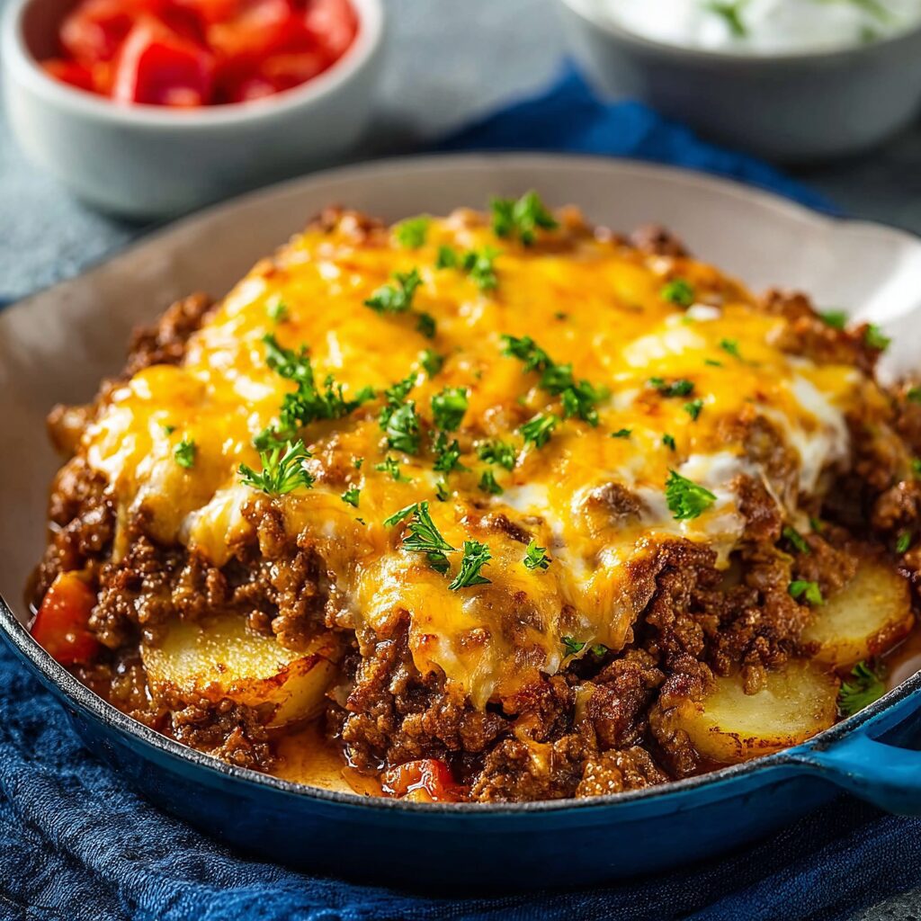 Hobo Casserole with Ground Beef - all moms recipes