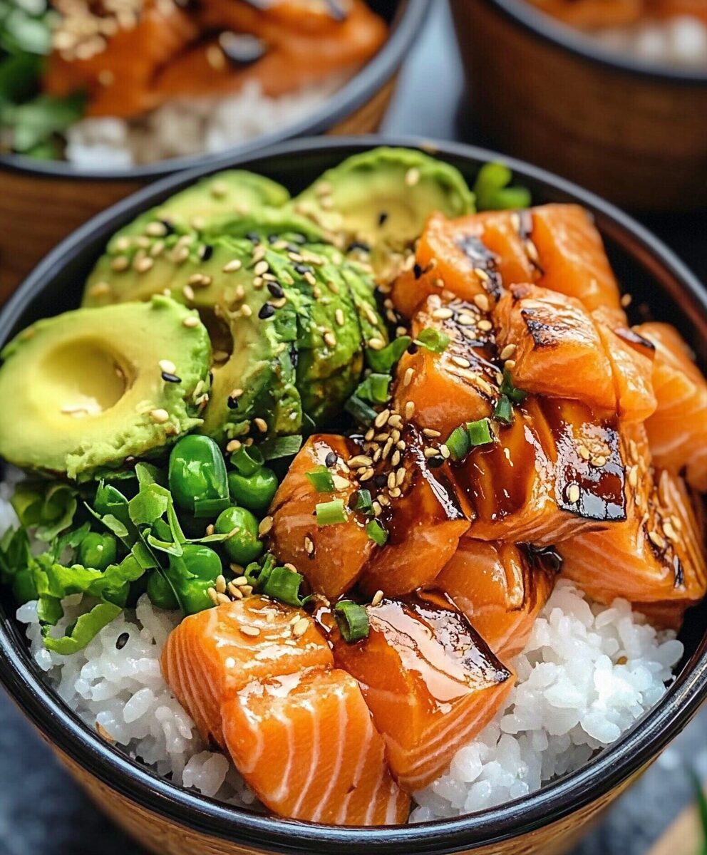 Salmon Rice Bowls - all moms recipes