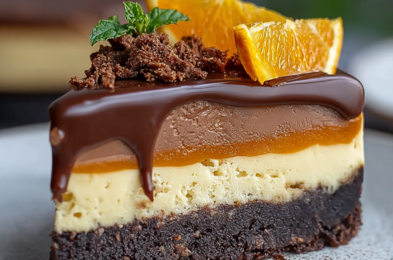 Chocolate Orange Cheesecake - all moms recipes