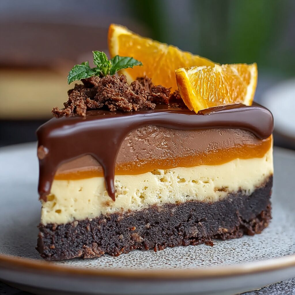 Chocolate Orange Cheesecake - all moms recipes