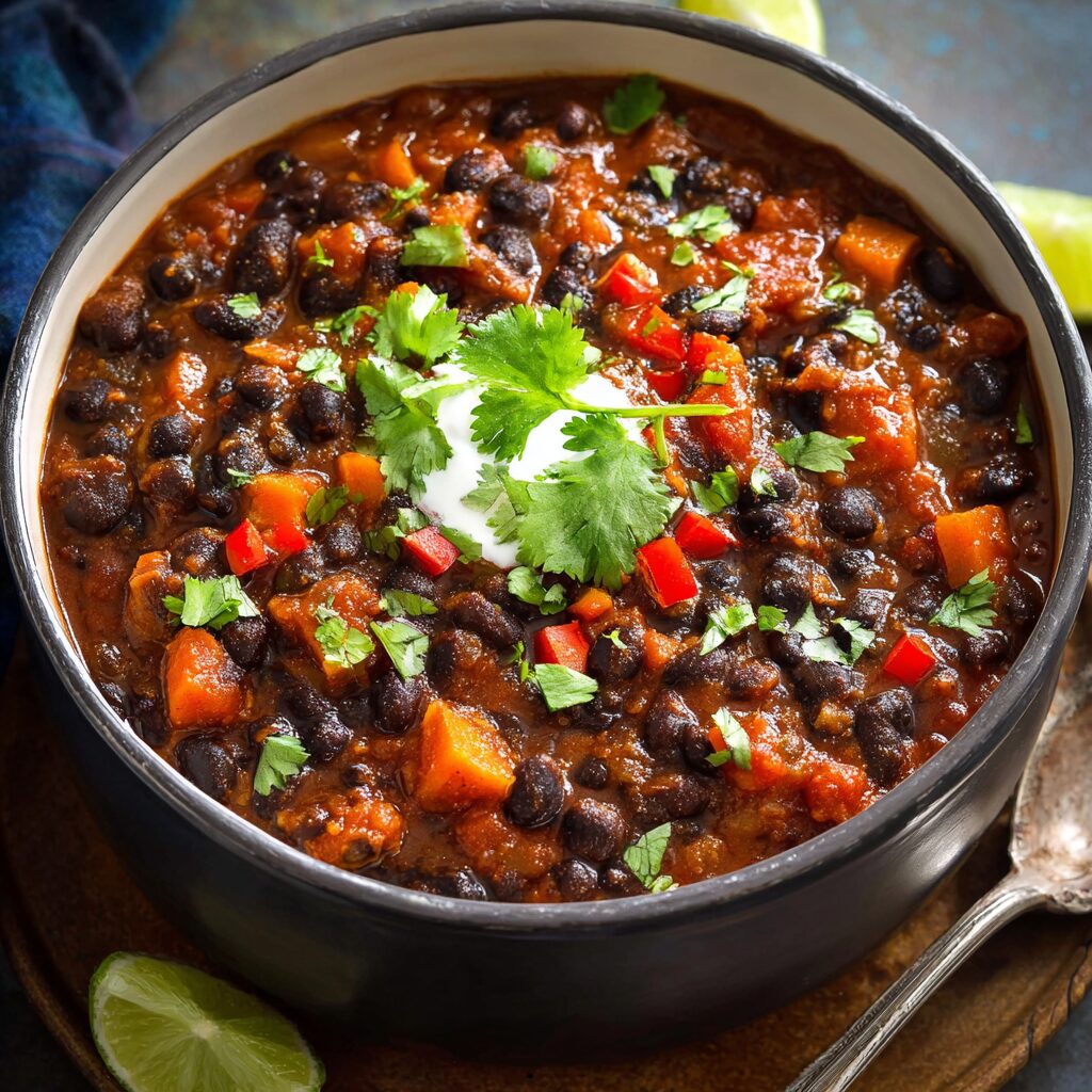 Easy Black Bean Chili - all moms recipes